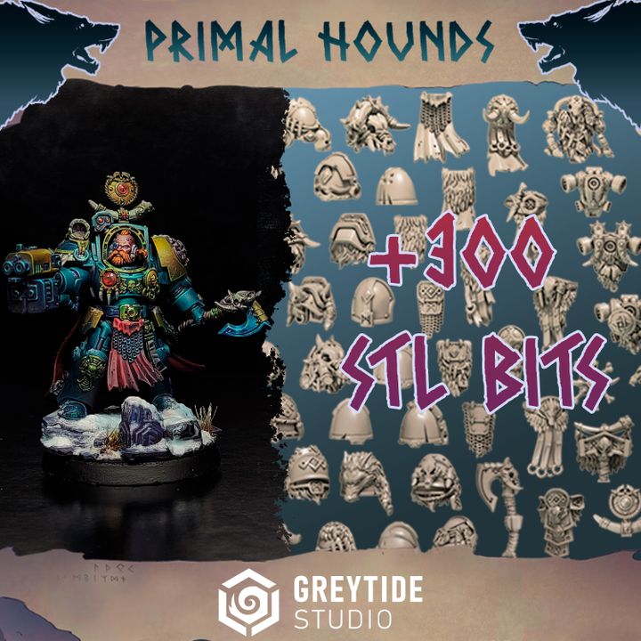 Greytide Studios - Primal Hounds – Kinross Tabletop